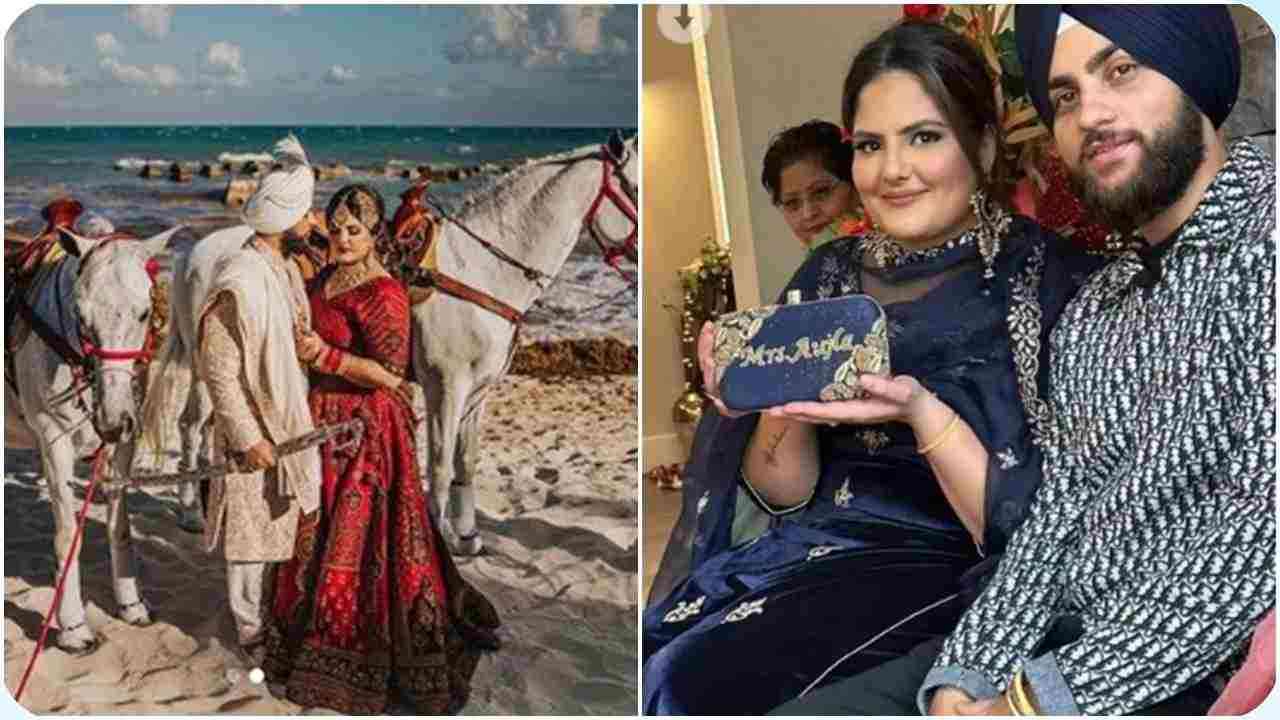 Karan Aujla gifts this to his wife after wedding; see pictures| ਵਿਆਹ ...